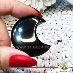Hematite Crystal Moon | GAIA CENTER Crystal Shop in CYPRUS