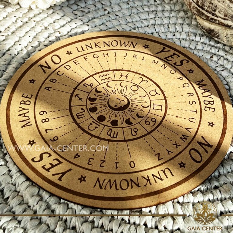 Dowsing Pendulum Board | GAIA CENTER Crystal shop CYPRUS